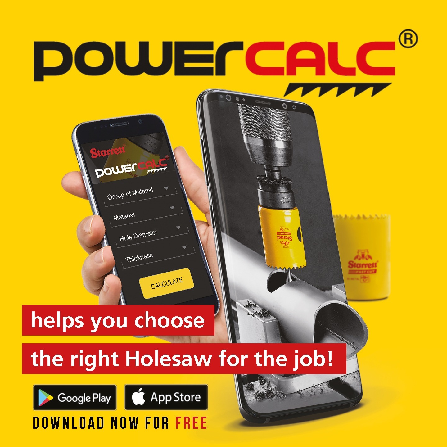 Starrett - Power Tool Accessories, Bandsaw Blades, Measuring Tools