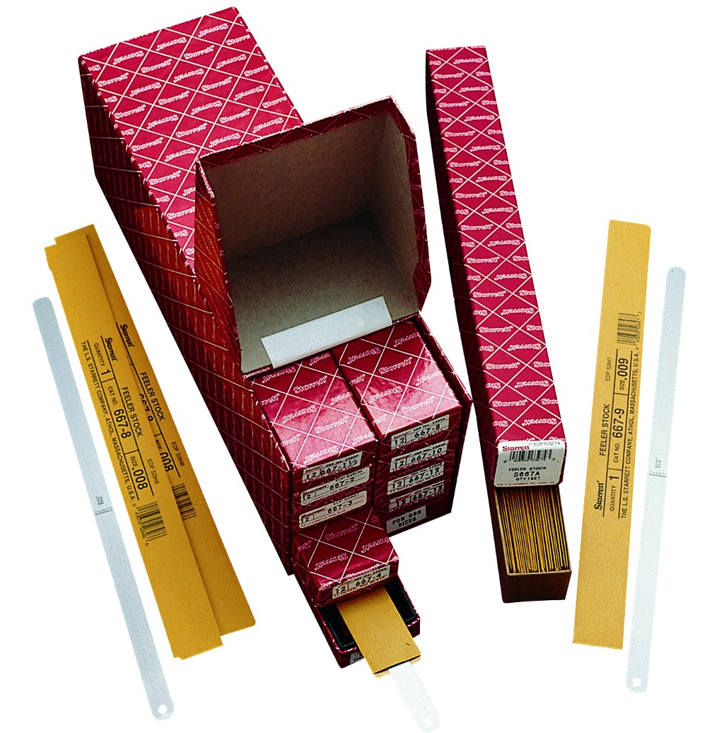 S667A Assorted Feeler Stock - Starrett